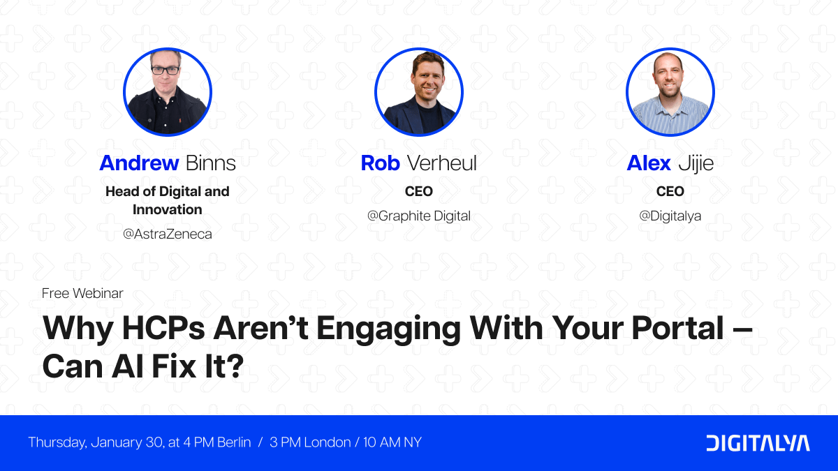 Fixing HCP Portal Engagement: The Role of AI